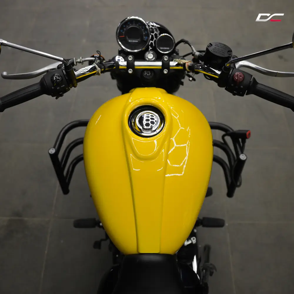 Custom Royal Enfield Tank: Meteor - Devil's Customs